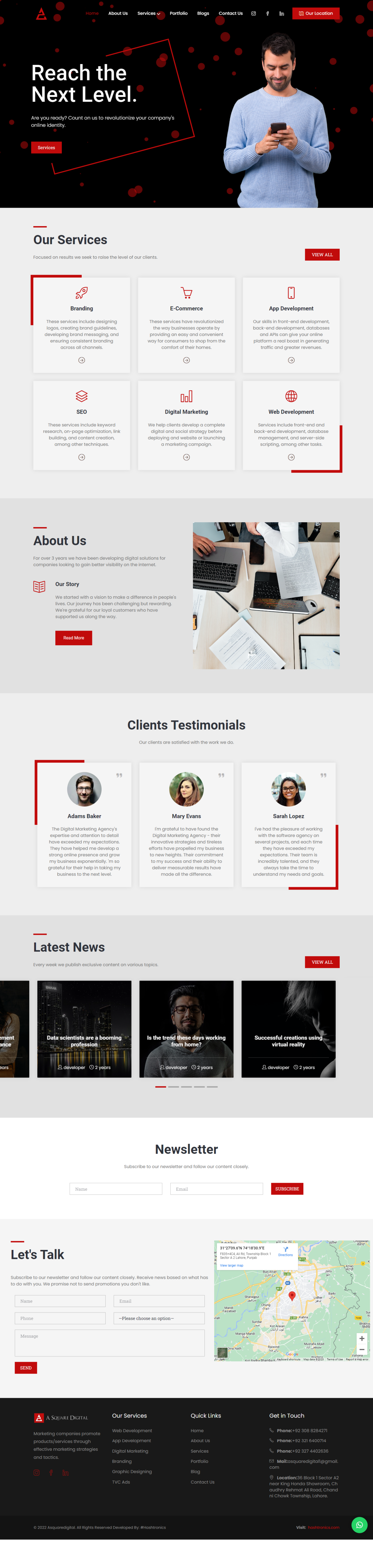 A Square Digital - Hashtronics